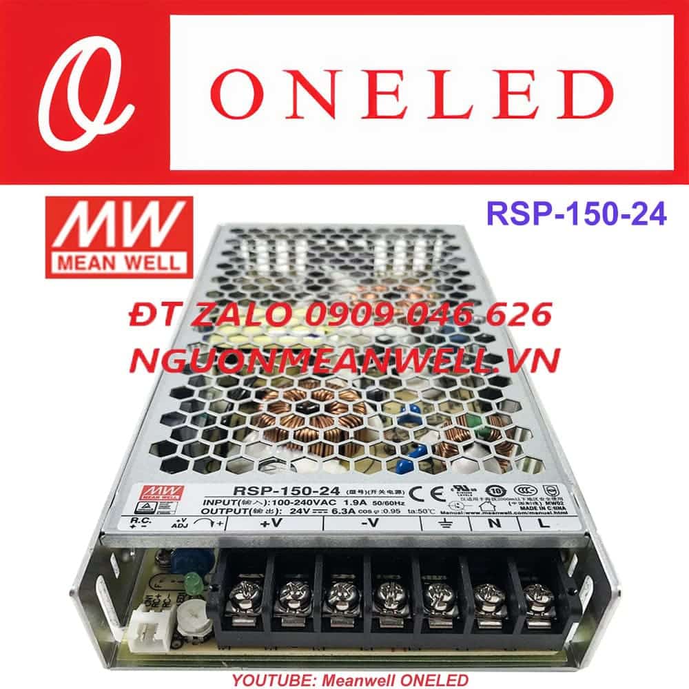 Báo Giá Bộ Nguồn Meanwell RSP-150-24 - 0909153888 Mr.Hùng