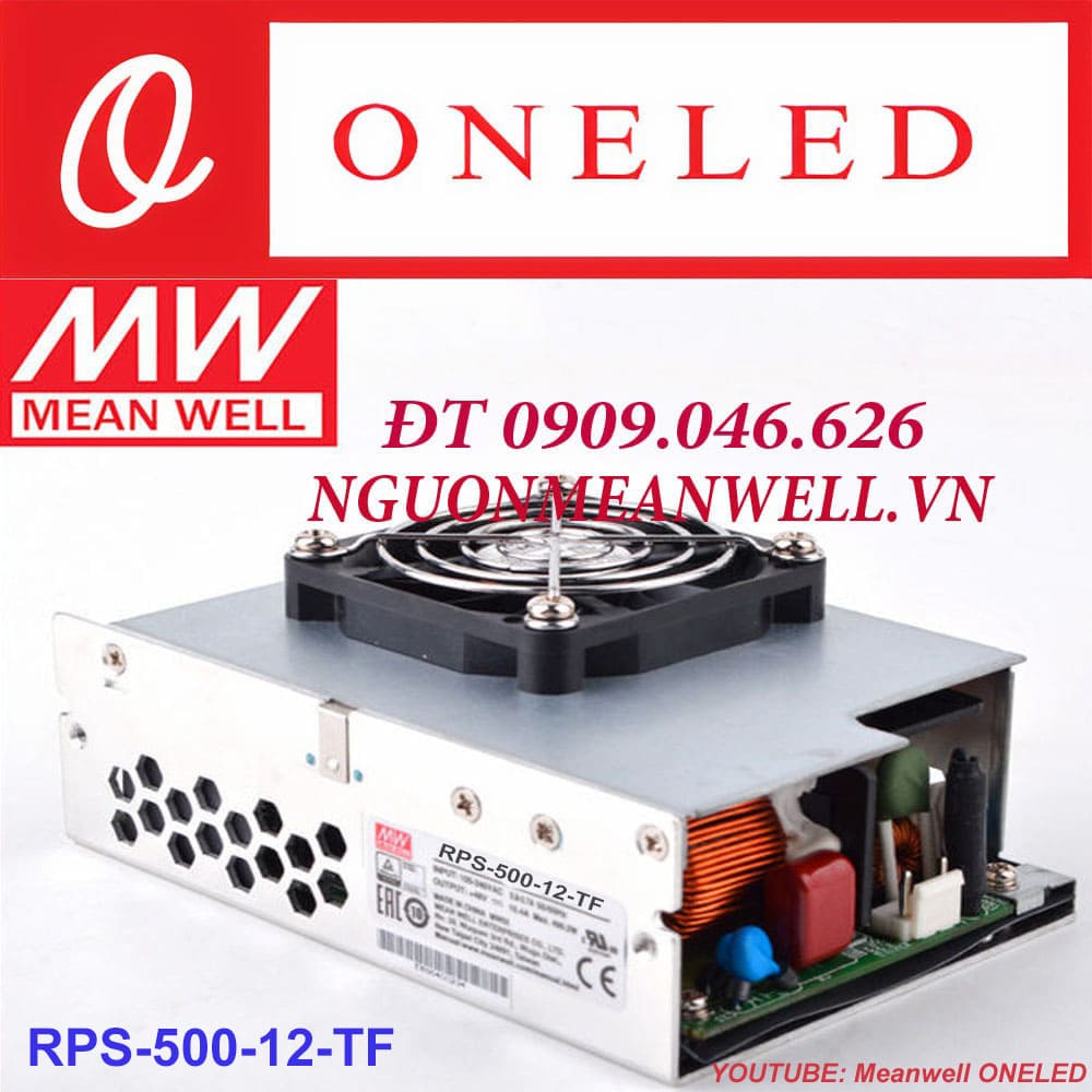 Báo Giá Bộ Nguồn Meanwell RPS-500-12-TF - 0909153888 Mr.Hùng